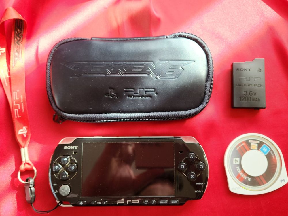 🔥 Sony PSP 3004 Tekken Edition Bundle Für Sammler & Bastler (Gebraucht ...