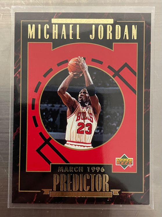 NBA Michael Jordan UD Predictor H4 Card (Neu (gemäss Beschreibung)) in ...