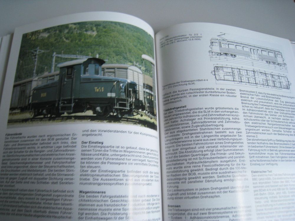 Die Berner-Oberland-Bahnen, Hans Häsler / Minirex-Verlag (Gebraucht) in Buchs ZH für CHF 39 ...