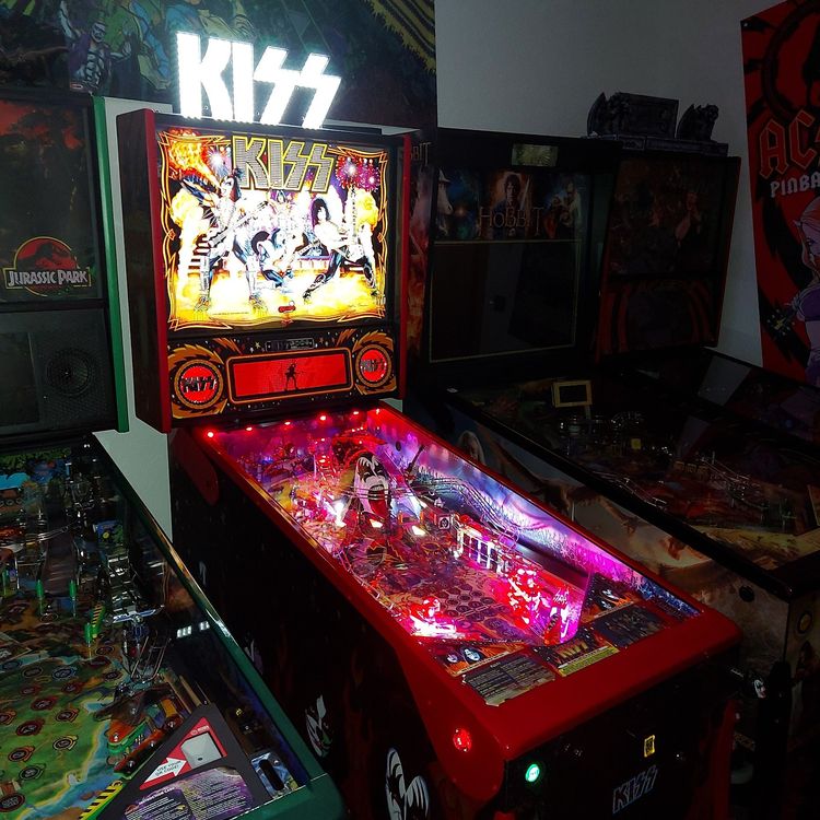 Flipper, flipperkasten, pinball Stern Kiss Limited edition | Acheter ...