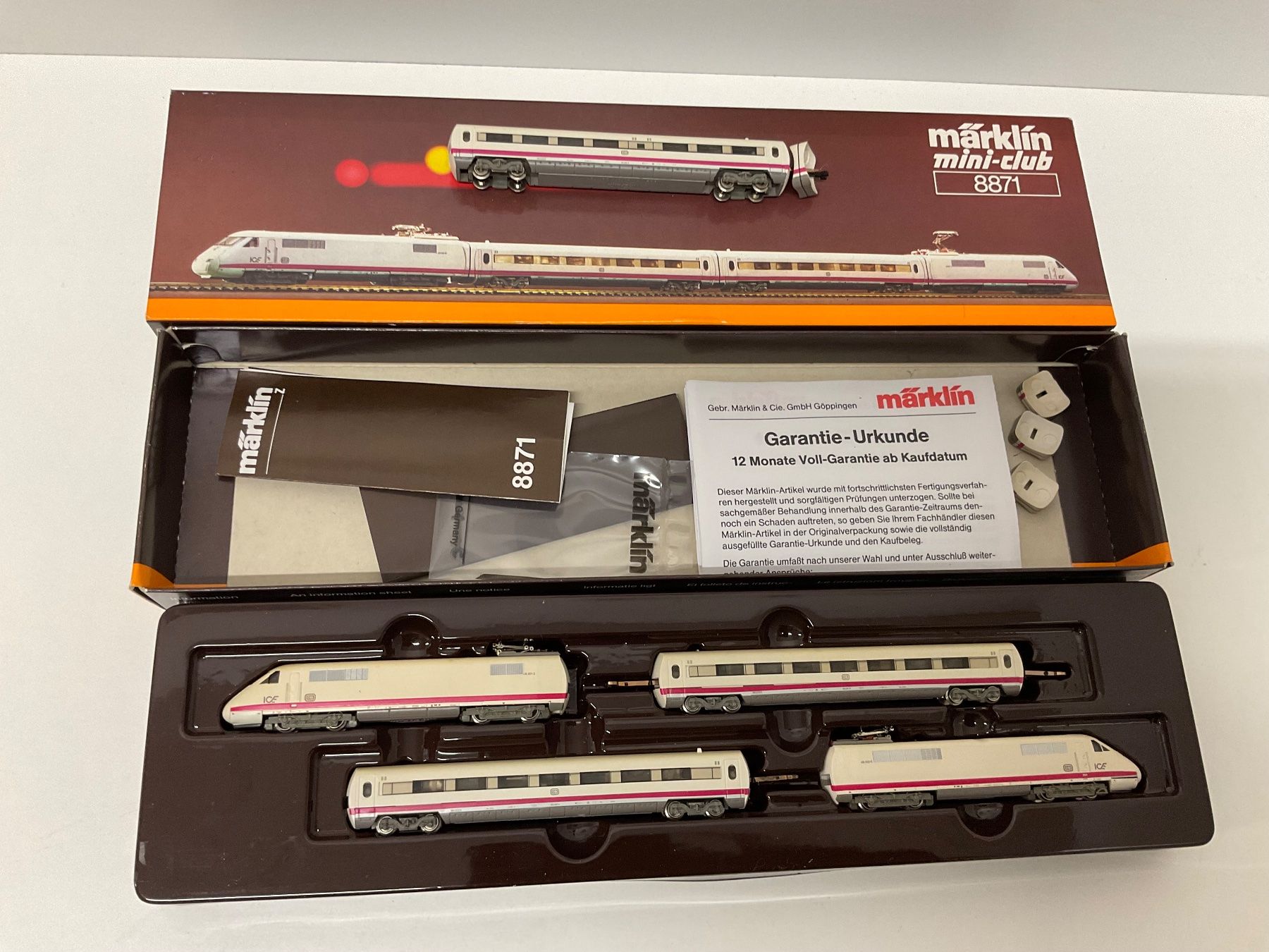 Märklin Mini-Club ICE, 8871, Spur Z, Zug-Set, defekt (Defekt) in Chur ...