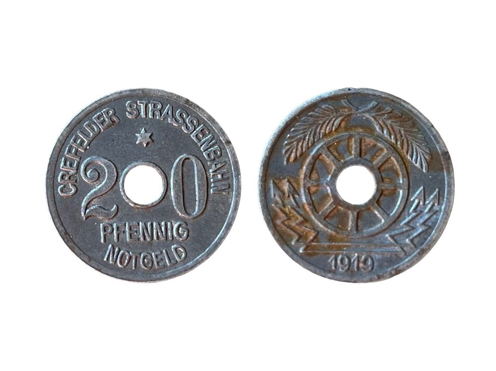 20 Pfennig Notgeld Gerdelder Strassenbahn 1919⭐AB 1.-⭐ (Gebraucht) in ...