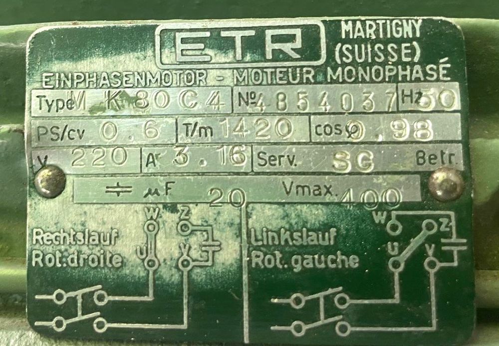 Elektro Motor ETR (Neu (gemäss Beschreibung)) in Schöftland für CHF 35 ...