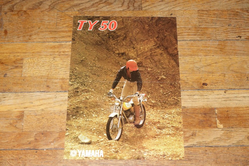 YAMAHA TY 50 BROCHURE (Gebraucht) in Bellevue für CHF 6 – mit Lieferung auf Ricardo kaufen