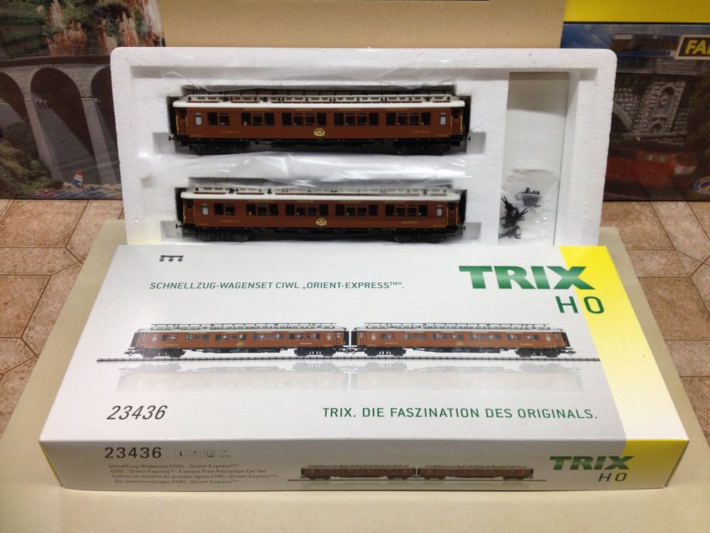 TRIX 23436 Schnellzug-Wagenset CIWL "Orient-Express", H0 | Kaufen auf ...