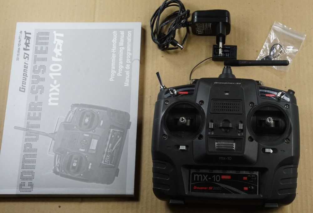 Graupner SJ MX-10 HOTT (Gebraucht) in Zuerich für CHF 33 – mit ...