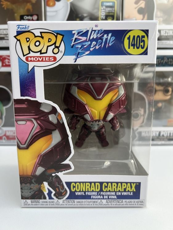 Funko POP! Movies Blue Beetle - Conrad Carapax (Neu und ...