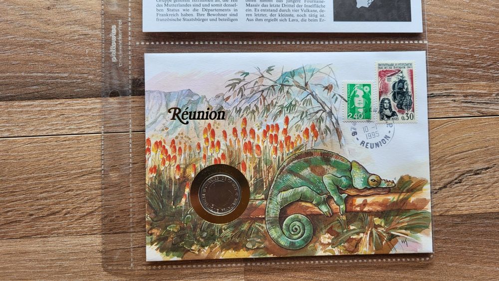 Münzbrief Reunion (Gebraucht) in Vilters für CHF 1.1 – mit Lieferung auf Ricardo kaufen