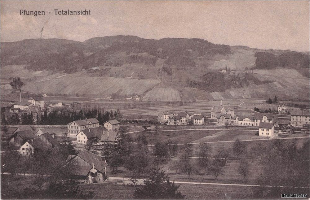 Pfungen ZH // 1914 Totalansicht | Kaufen auf Ricardo