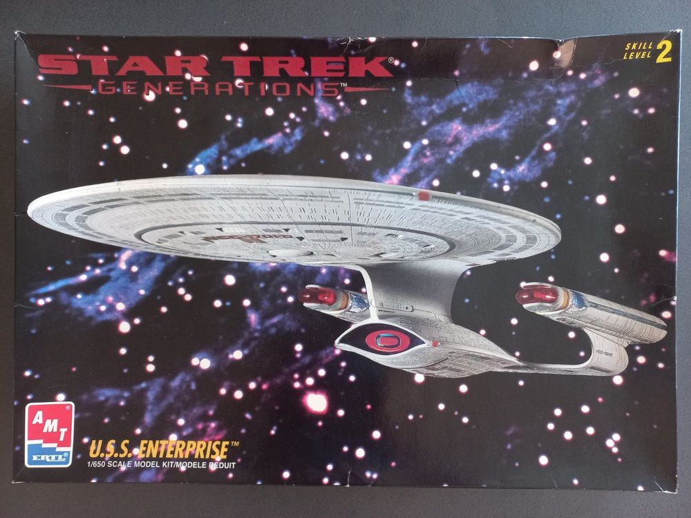 AMT/Ertl #8793 Bausatz USS Enterprise Star Trek Generations (Neu ...
