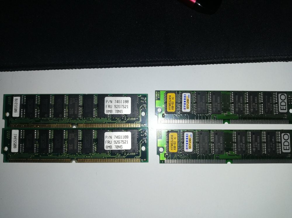 EDO RAM 16MB & 8MB | Kaufen auf Ricardo