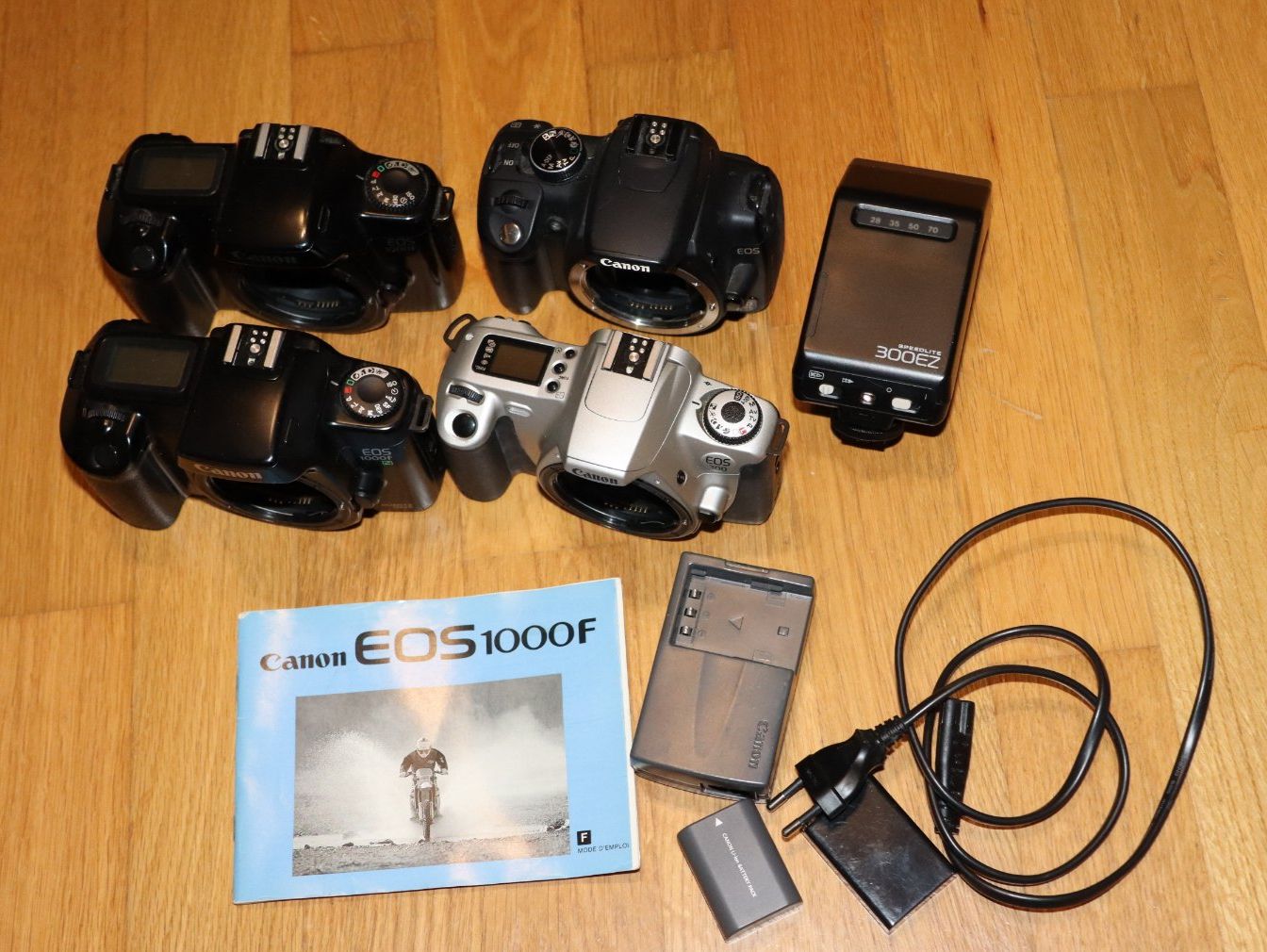 Canon Eos 1000F,Eos 1000Fn, Eos 300,Eos 350 D,Blitz 300EZ (Gebraucht ...