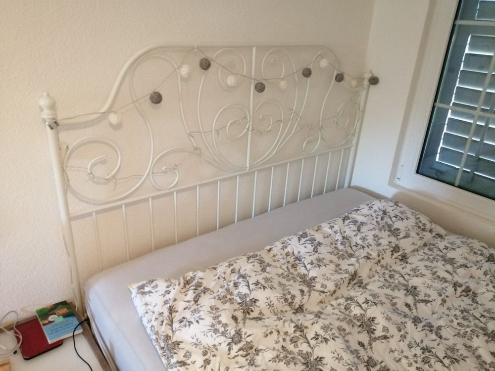 Ikea Metallbett Weiss
