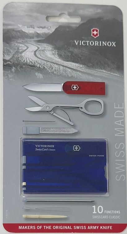 VICTORINOX SWISSCARD CLASSIC BLUE 10 FUNCTIONS | Kaufen auf Ricardo