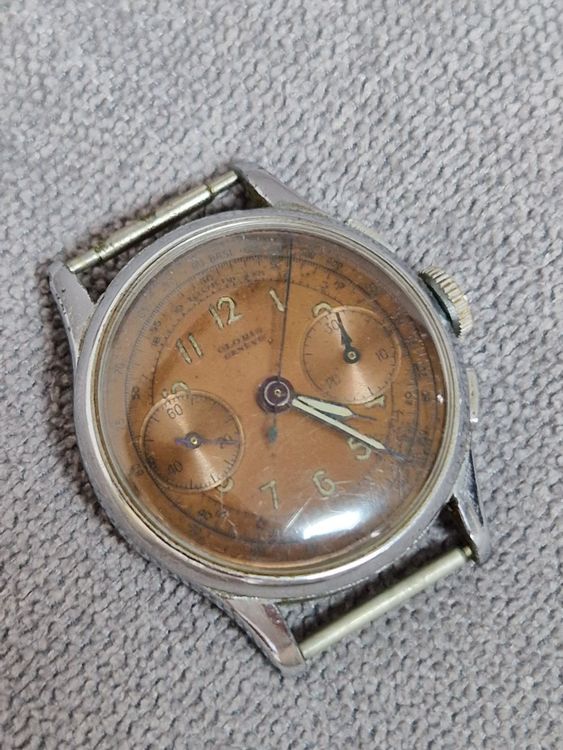 Schnäppchen ab 1 Chf. Gloria Geneve Vintage Chronograph | Kaufen auf Ricardo