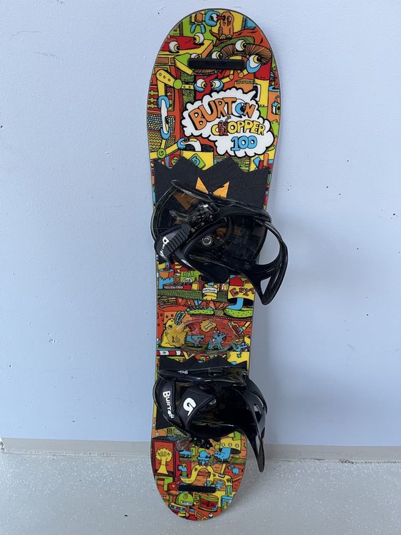Top Burton Chopper Snowboard 100cm inkl. Burton Grom Bindung (Gebraucht ...