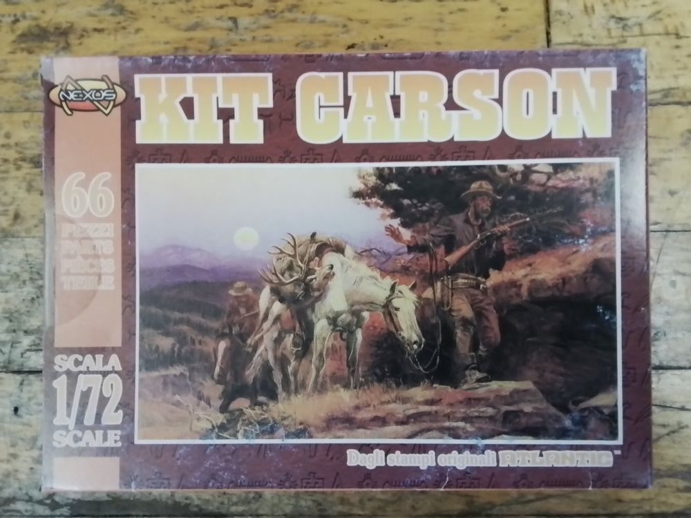 Nexus ATL 011 Kit Carson Western Figuren Bausatz 1:72 | Kaufen auf Ricardo