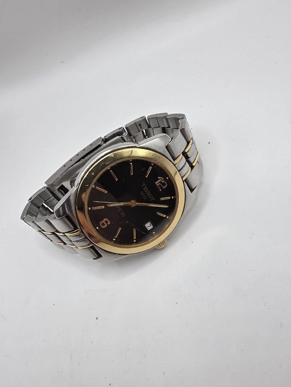 Tissot PR 50 Uhr, Quartz, Edelstahl/Gold, Top Zustand! (Gebraucht) in ...