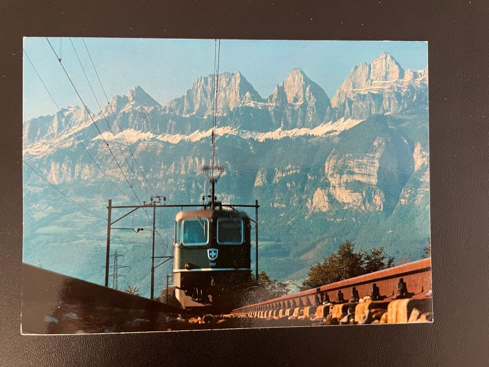 AK SG Churfirsten an der Linie Zürich-Chur SBB (Gebraucht) in Thal für CHF 1 – mit Lieferung auf ...