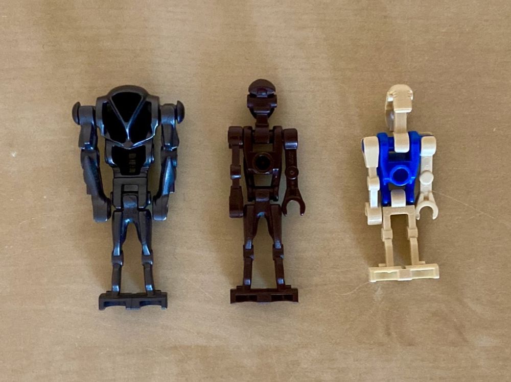 LEGO 3x Star Wars: Super Battle Droid, Commando Droid, Pilot | Kaufen ...