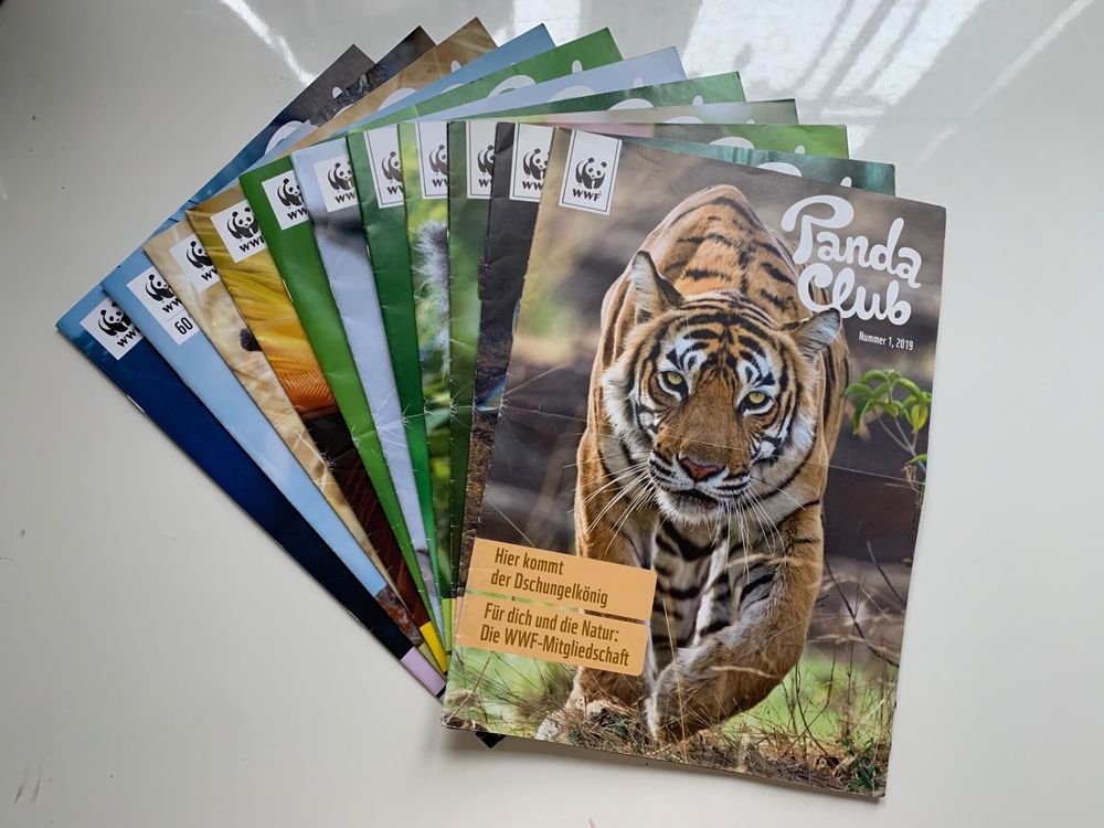 Panda Club / 11 Hefte von WWF | Kaufen auf Ricardo