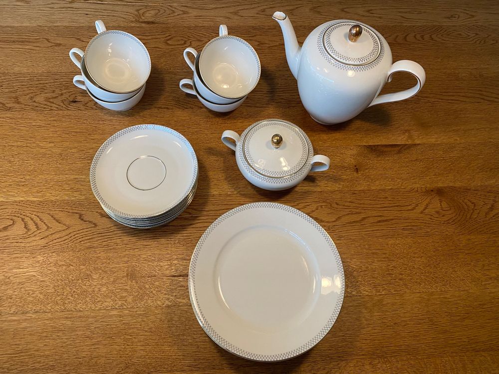 Kaffee-Set Porzellan Johann Seltmann Vohenstrauß Bavaria | Kaufen auf ...