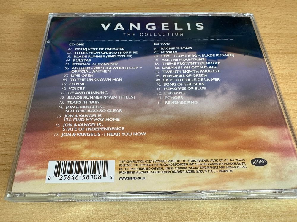 Vangelis – The Collection - 2 CD (Gebraucht) in Rikon im Tösstal für CHF 12.5 – mit Lieferung ...