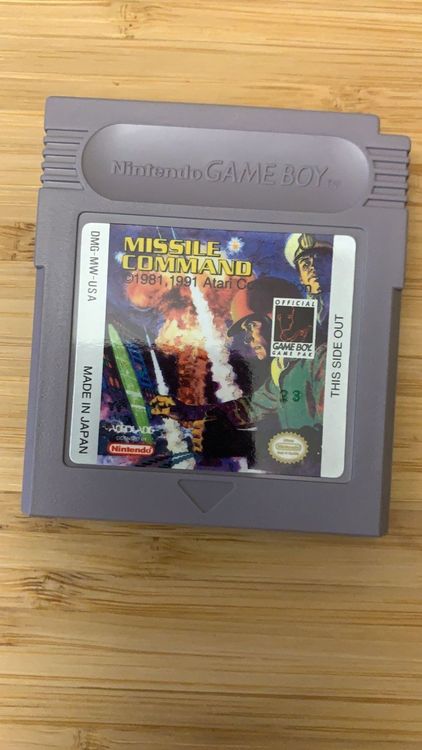 Missile Comand für Gameboy (Gebraucht) in Gebenstorf für CHF 19.9 – mit ...