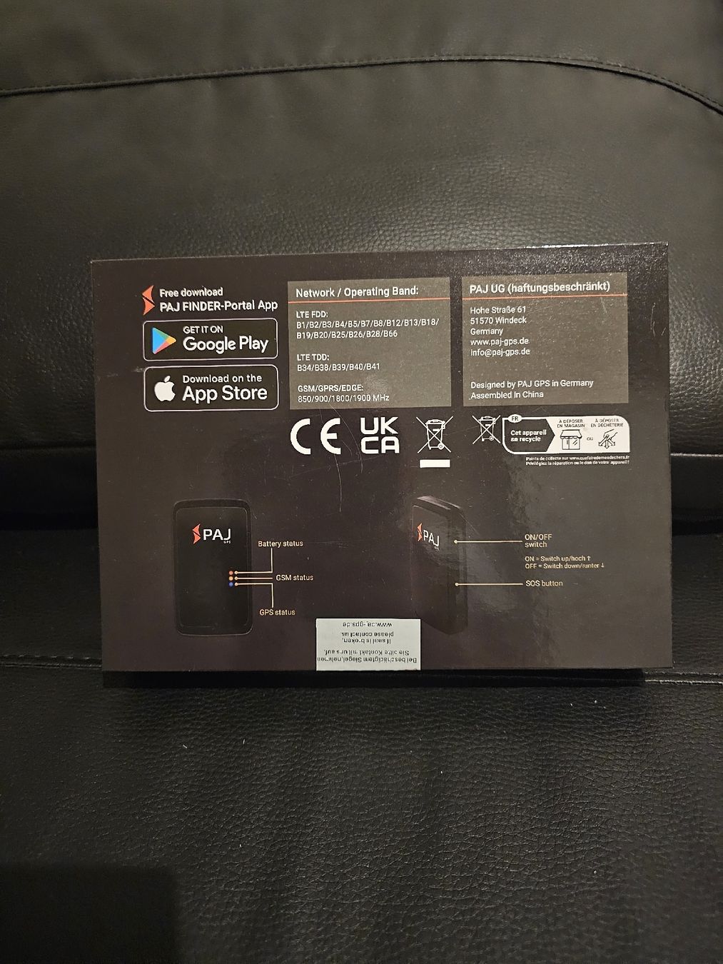 PAJ GPS Tracker ALLROUND Finder 4G ü (Neu (gemäss Beschreibung)) in ...