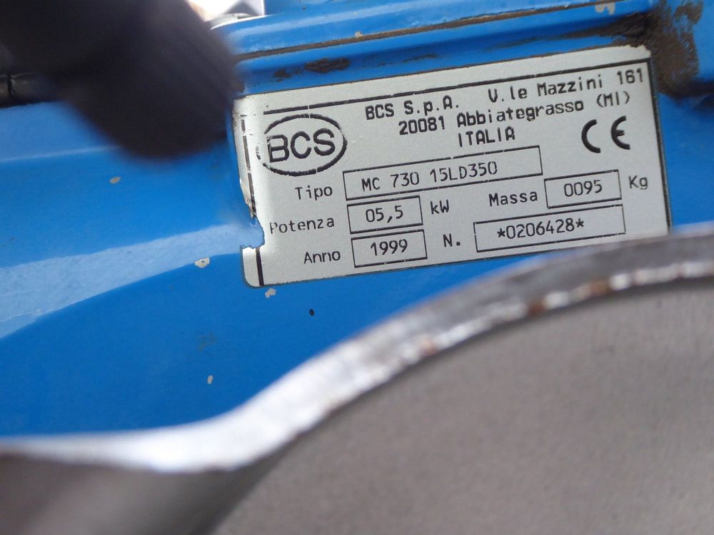 BCS 730 Motormäher Kombimaschine Einachser Dieselmotor Lomba | Kaufen ...