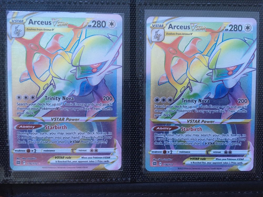Carte Pokémon Arceus vstar rainbow | Kaufen auf Ricardo