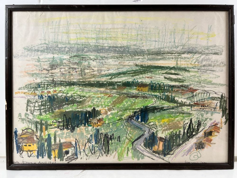 Grosses landschaft Pastell signiert. (Gebraucht) in Neuhausen am Rheinfall für CHF 10 – mit ...