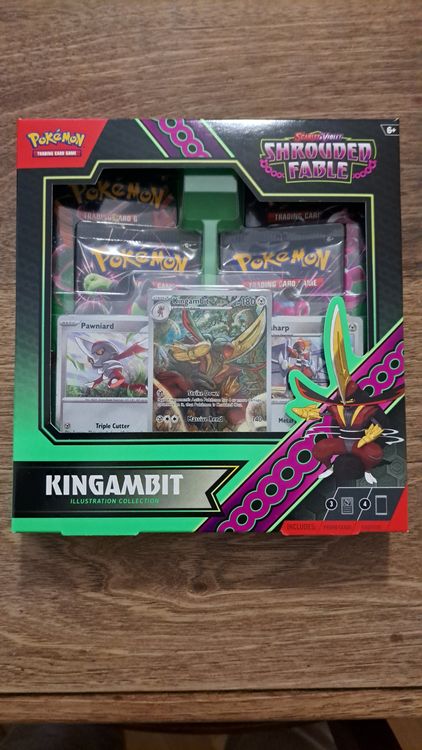coffret Pokemon Kingamit avec Pawniard et Bisharp (Neuf avec emballage ...