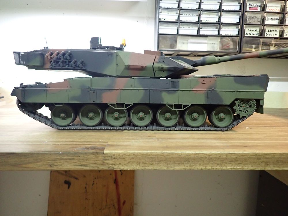 RC Panzer Leopard 2A6 (Tamiya) | Acheter sur Ricardo