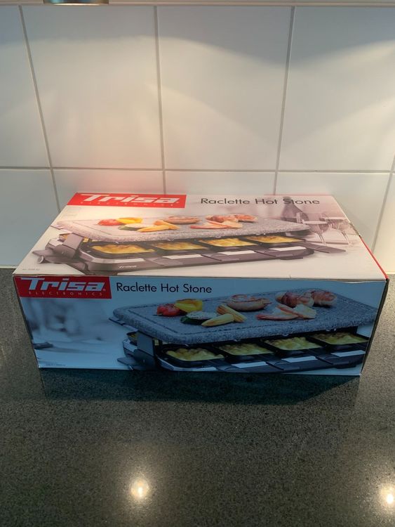 Trisa Raclette Hot Stone 8er Raclettegerät | Kaufen auf Ricardo