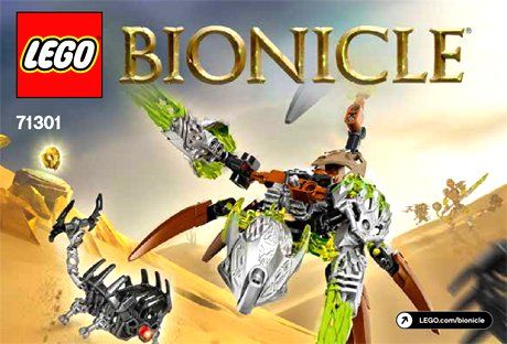 Lego 71301 Ketar Kreatur des Steins (2016) Bionicle (Gebraucht) in ...