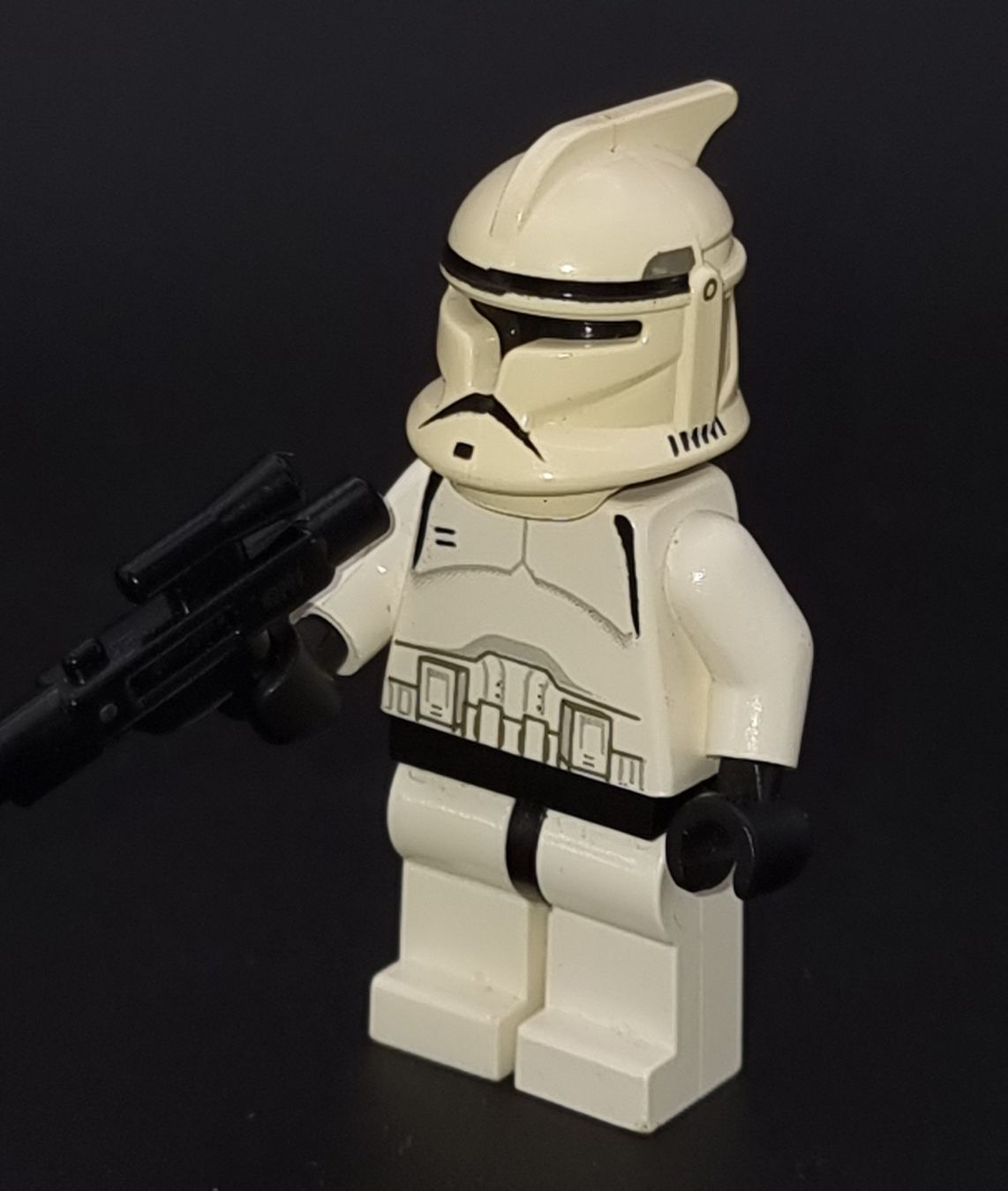 Lego Star Wars Clone Trooper Phase 1 - Black Head (sw0058) (Gebraucht ...
