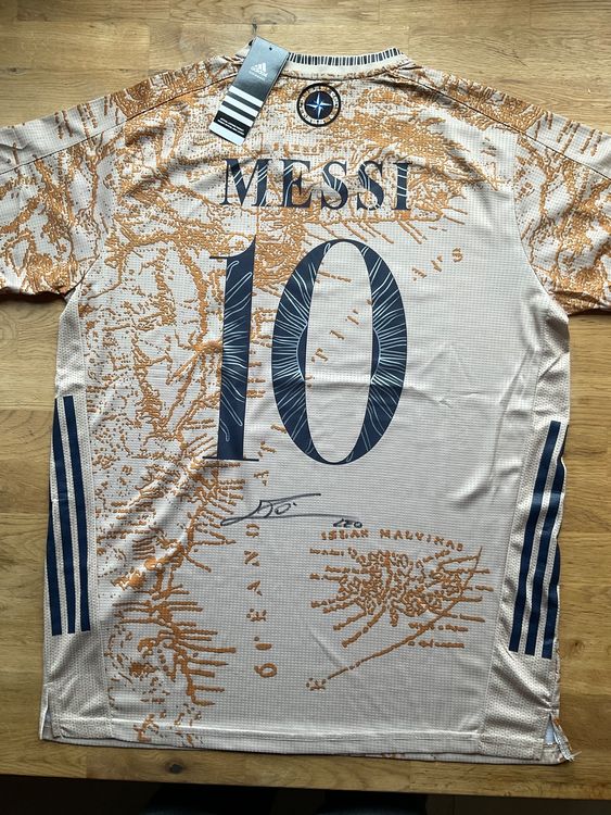 Lionel Messi Argentinien Trikot sign. Special Edition 21/22 (Neu und ...