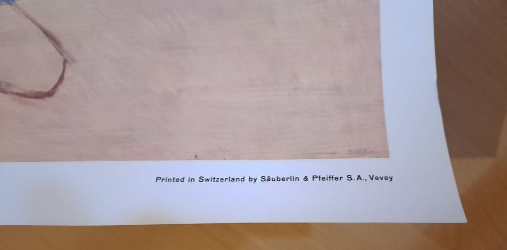 Pablo Picasso, Poster/Plakat (Gebraucht) in Basel für CHF 10 – mit ...