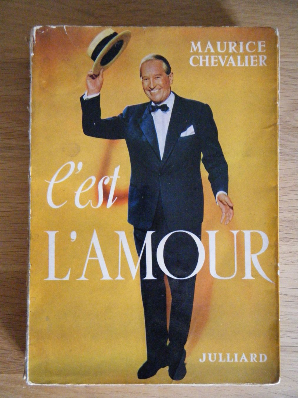 Livre Biographie par Maurice Chevalier - C'est l'amour. (D'occasion) à ...