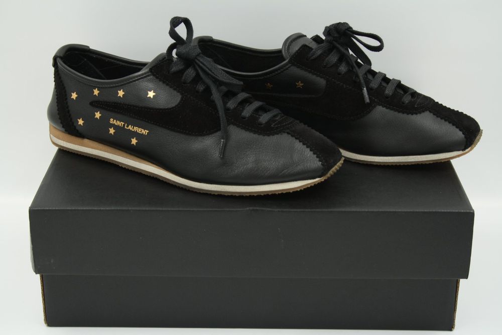 SAINT LAURENT Jay Stars Leder Sneaker (100127) (Gebraucht) in Zürich ...