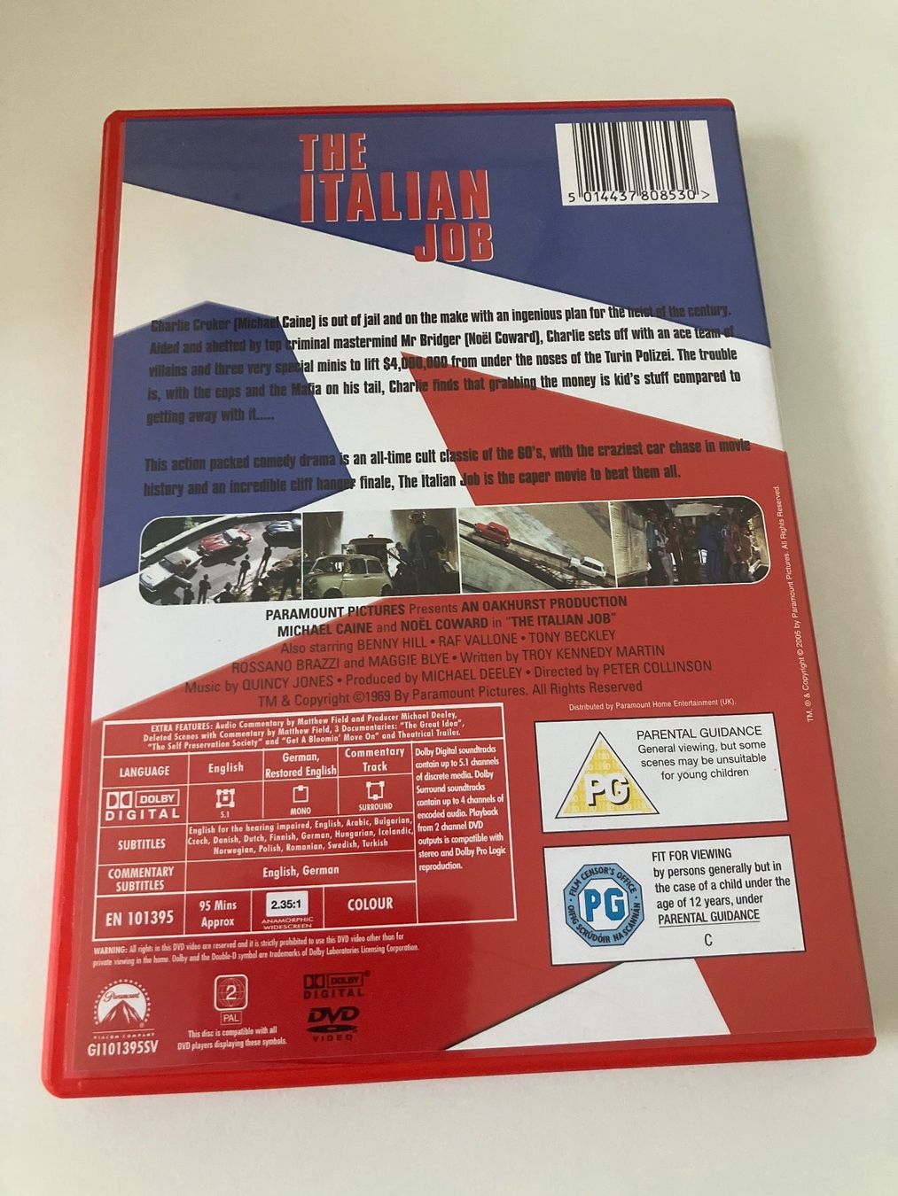 The Italian Job (DVD) Michael Caine - D/E (Gebraucht) in Arbon für CHF ...