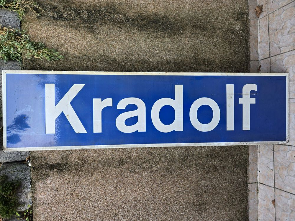 Emailschild SBB Kradolf (Gebraucht) in Schaffhausen für CHF 320 – nur ...