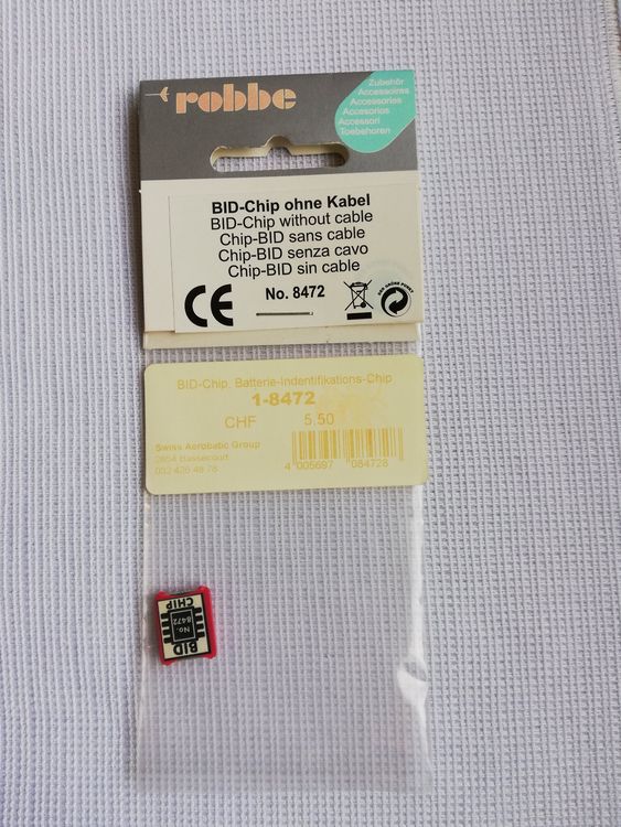 Robbe BID-Chip ohne Kabel (Neu und originalverpackt) in Flüh für CHF 4 ...