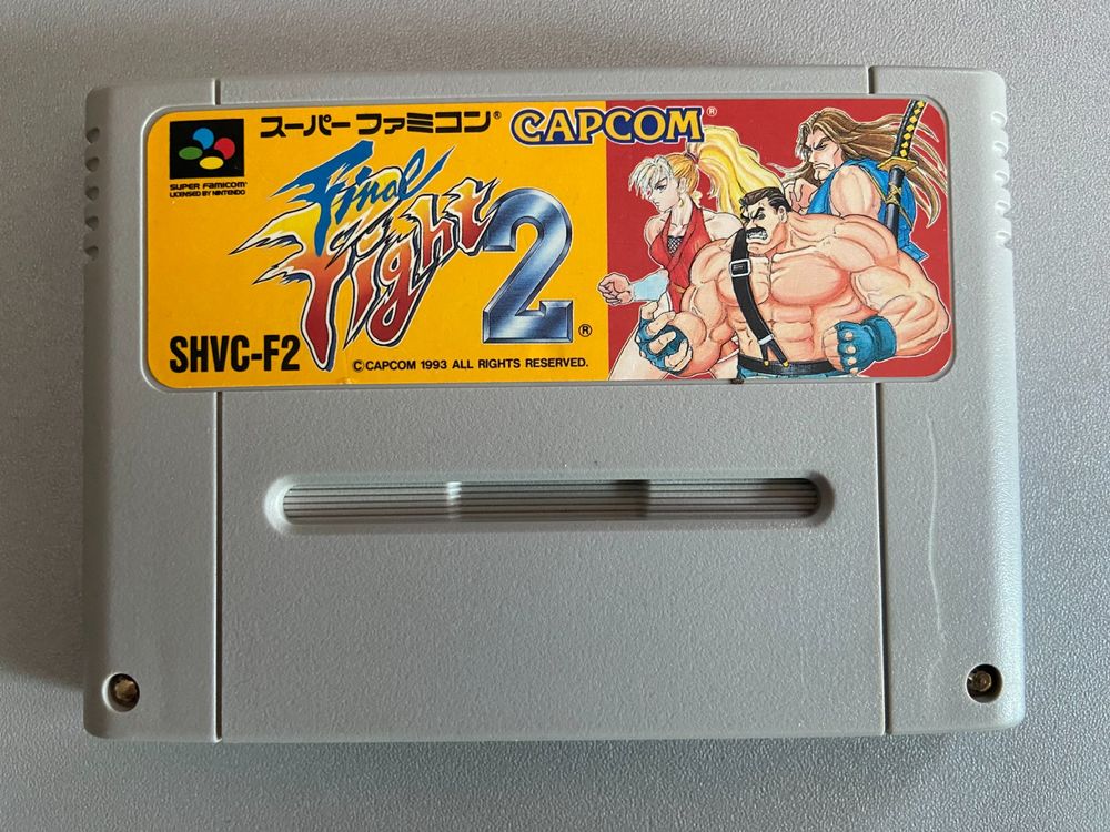 Final Fight 2 SNES SFC JAPAN (Gebraucht) in Rivera für CHF 7 – mit Lieferung auf Ricardo kaufen