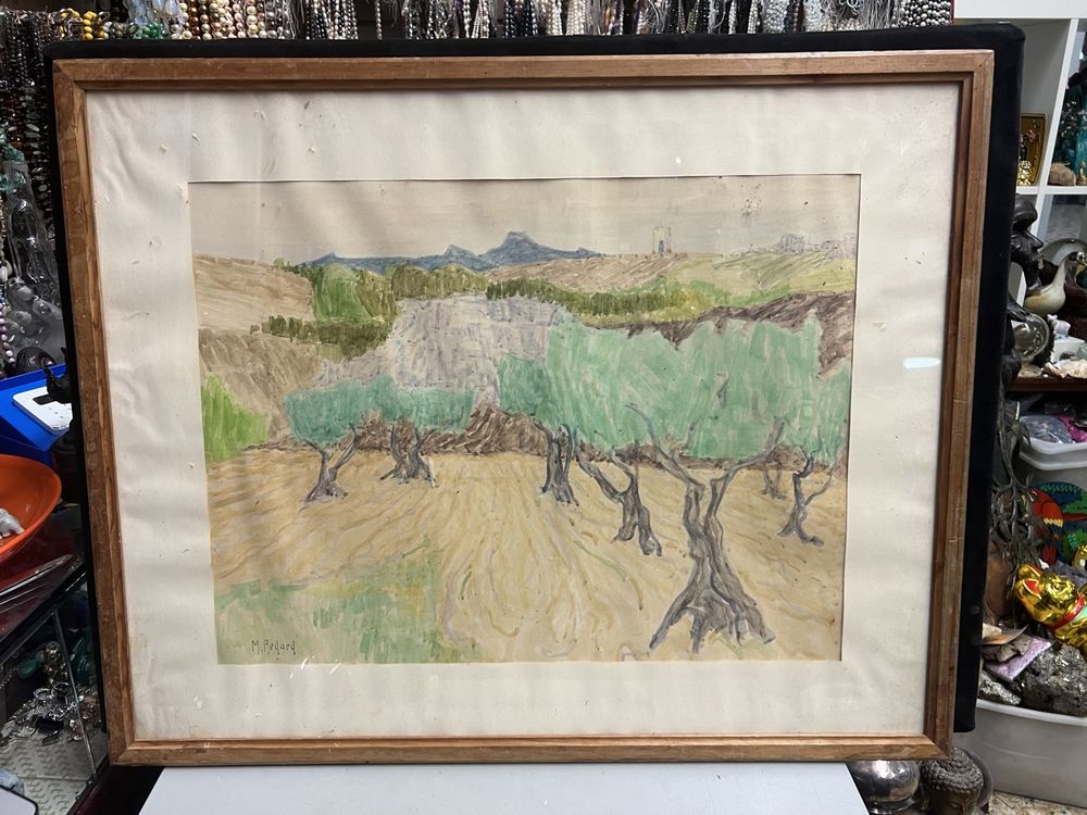 TABLEAU SIGNÉ MAURICE REDARD(1922-1987) (Gebraucht) in Genève für CHF ...