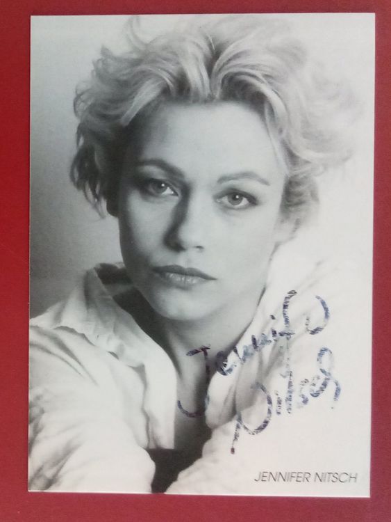 Jennifer Nitsch 1966-2004 Autogramm Fotopostkarte 10x15cm | Kaufen auf ...