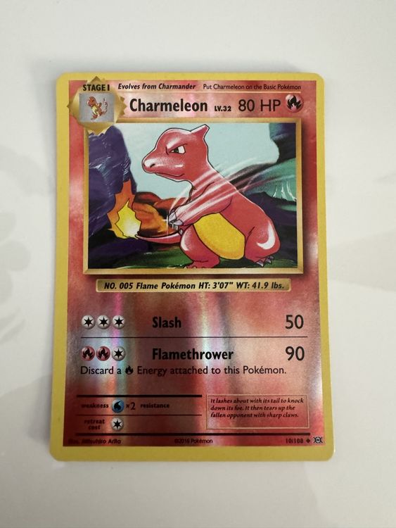 Glutexo (EVO 10) Evolution - Charmeleon Reverse Holo (EN) | Kaufen auf ...