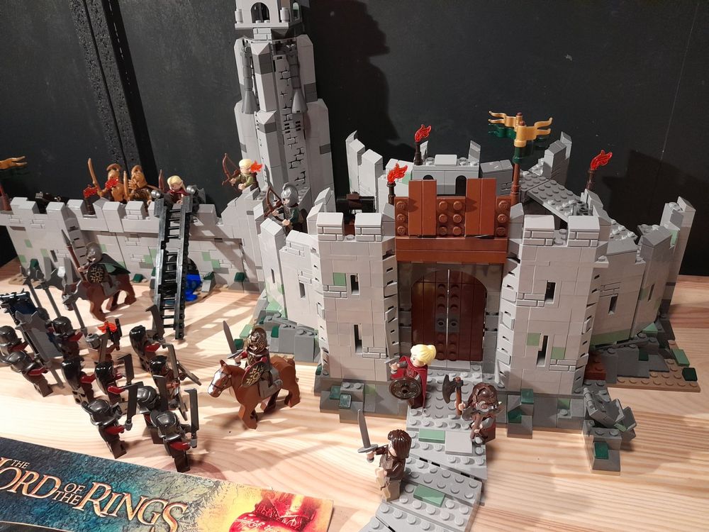 Lego 9474 9471 Herr der Ringe Hobbit Lord Rings Helm's Deep (Gebraucht ...