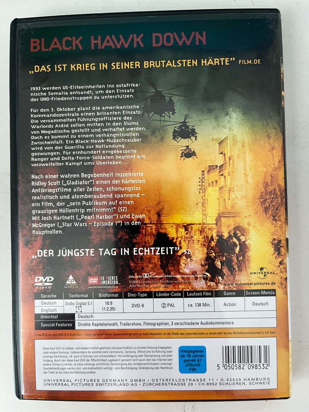 Black Hawk Down (2003) DVD 📀 (Neu (gemäss Beschreibung)) in Sierre für ...